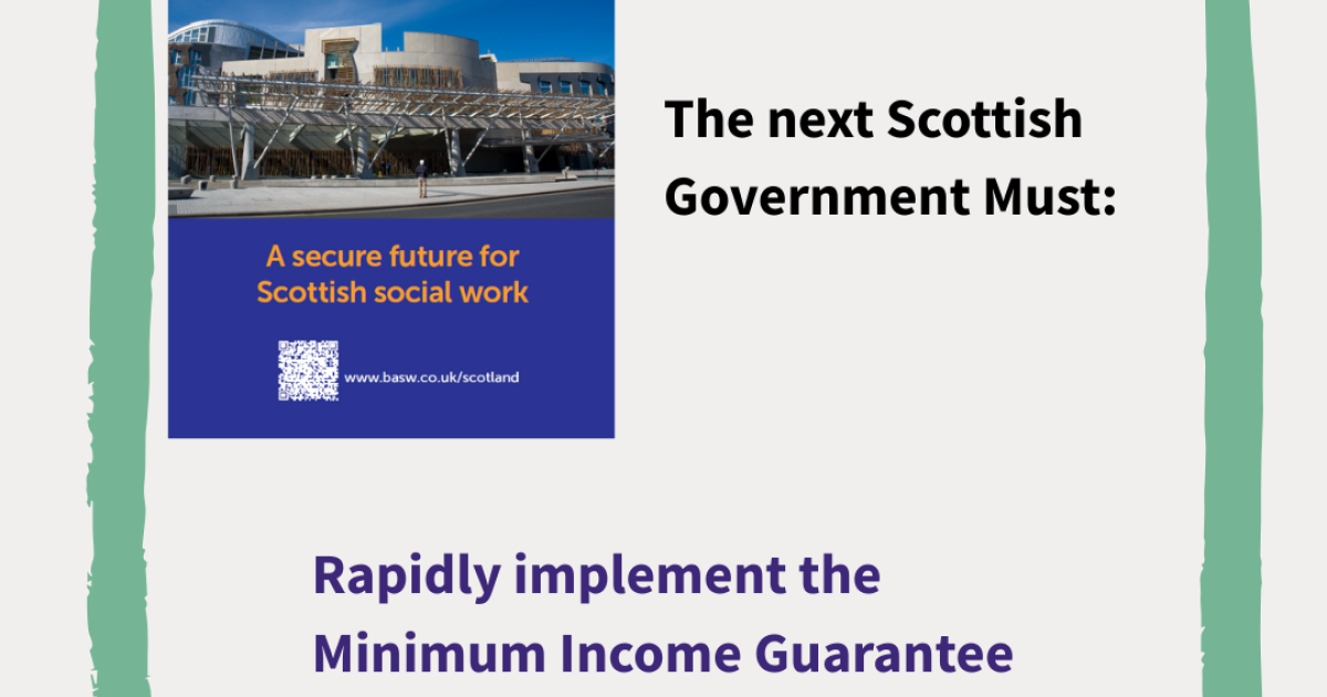 A secure future for Scottish social work | BASW
