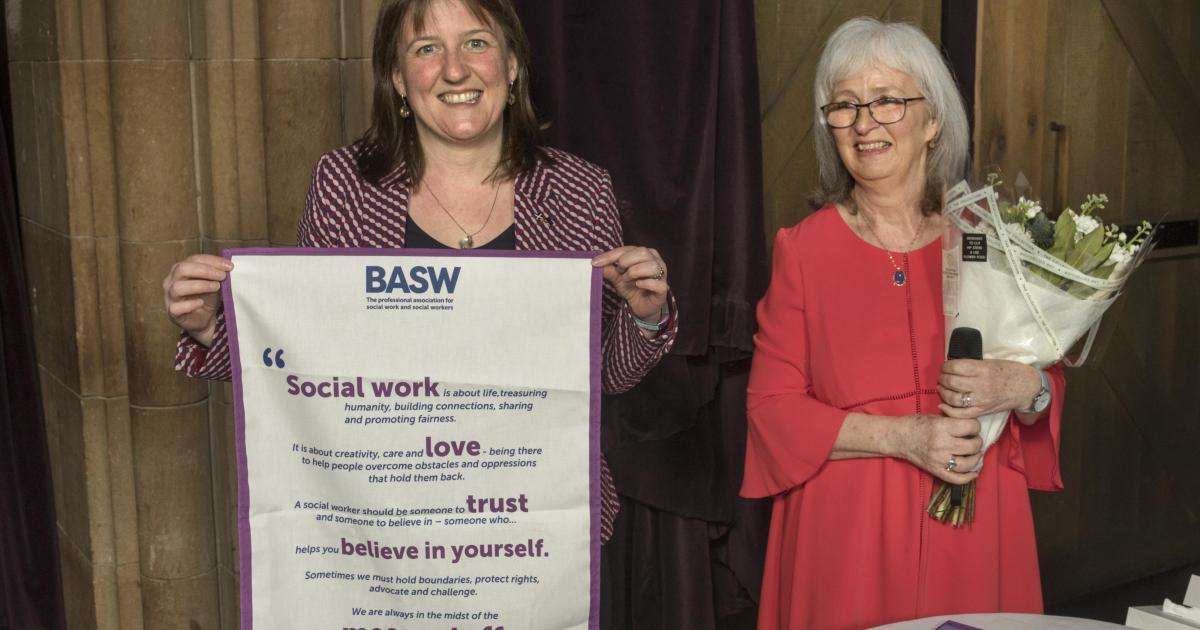 "Life-changing" social workers honoured at national ceremony | BASW