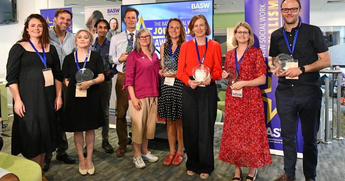 Winners of the inaugural BASW Social Work Journalism Awards 2023 | BASW