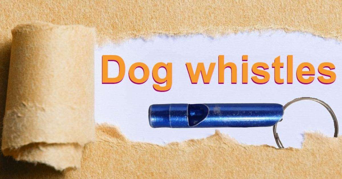 SWU Blog Part 1: Dog whistles – a socially destructive form of ...