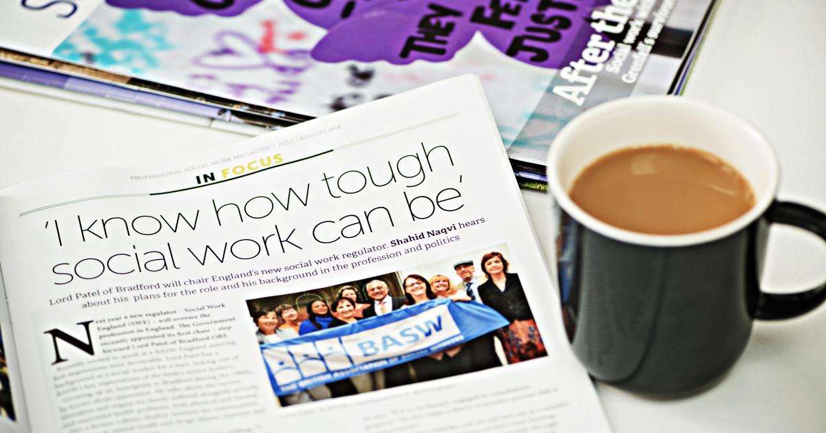 Professional Social Work Magazine (PSW) | BASW
